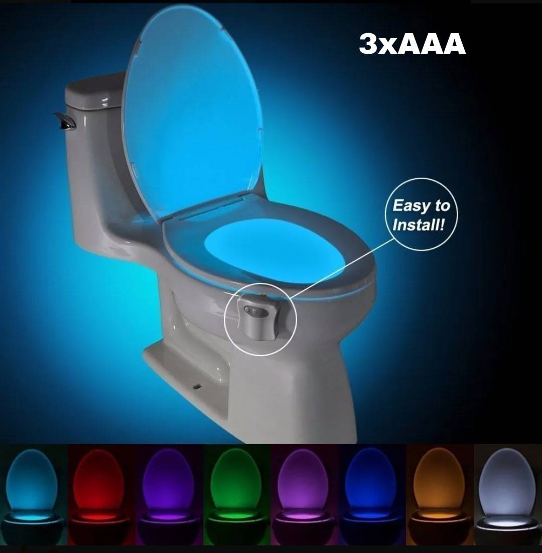 Luz WC con Sensor de movimiento. – One Key Box Chile